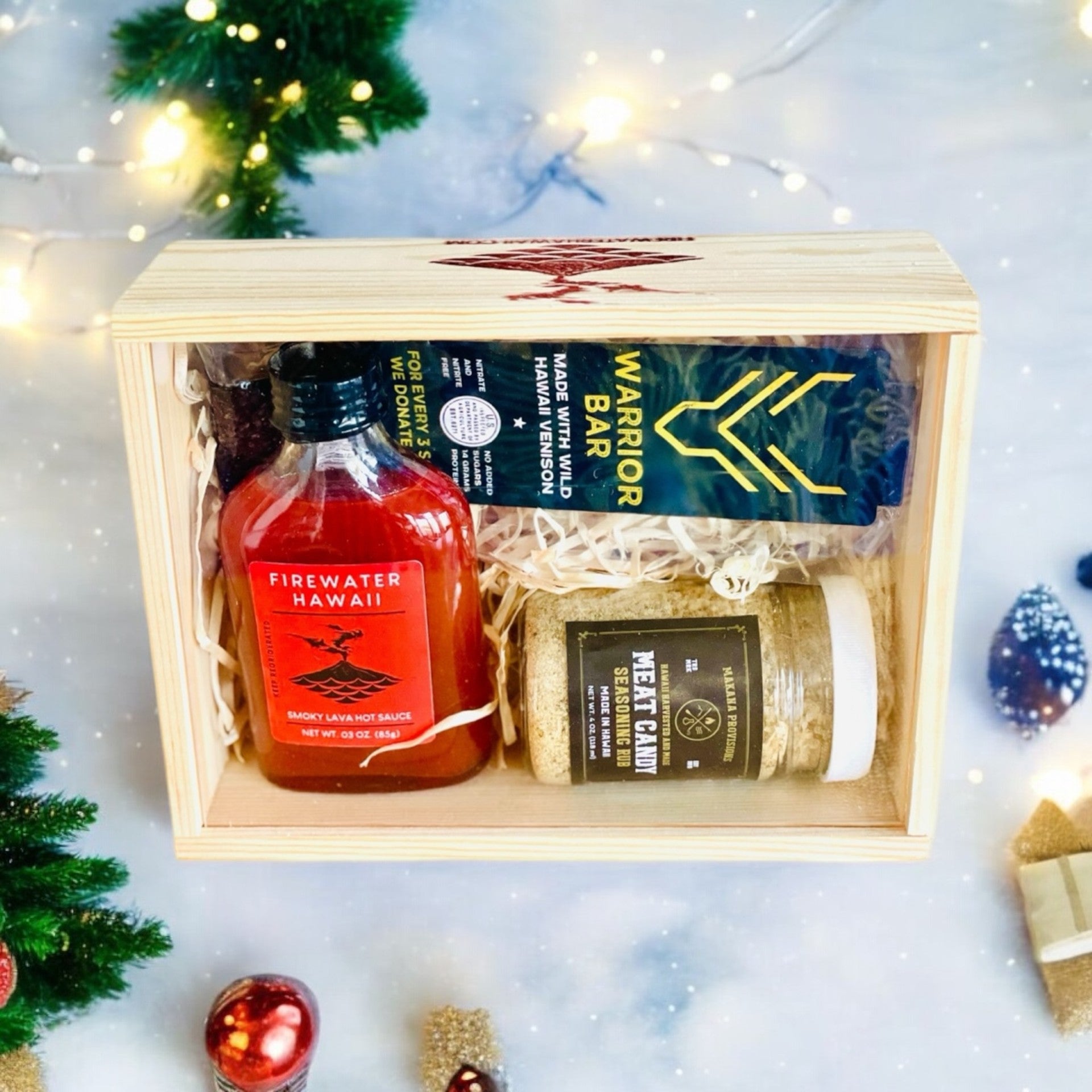 Firewater Hawaii Hapa Bar Holiday Gift Box – Firewaterhawaii.com
